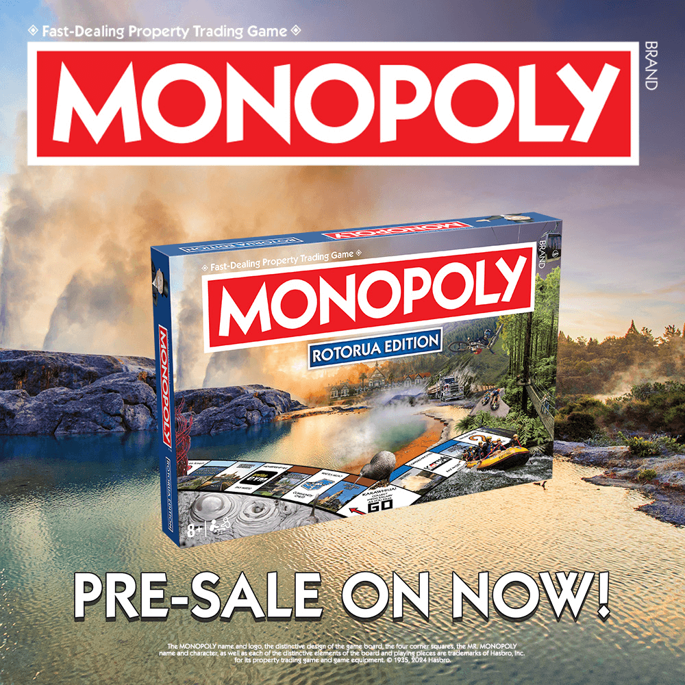 Monopoly Rotorua Edition – Buy the Official Rotorua Board Game | Mai ...